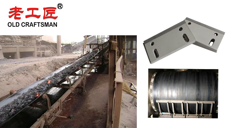 Secondary Tungsten Carbide Scrapers Boosting Conveyor Belt System ...
